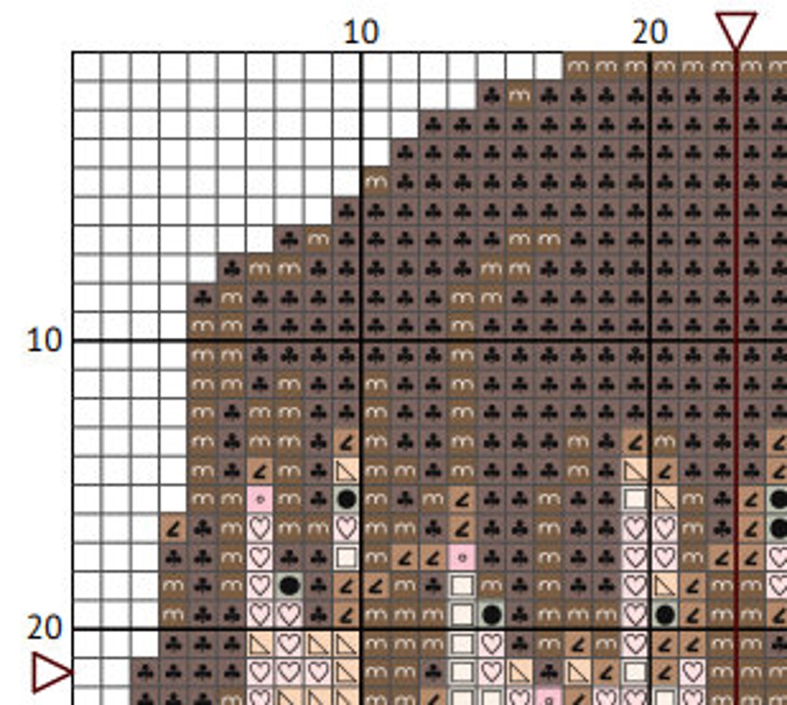 Mist Demon Fighter Cross Stitch Pattern - Etsy