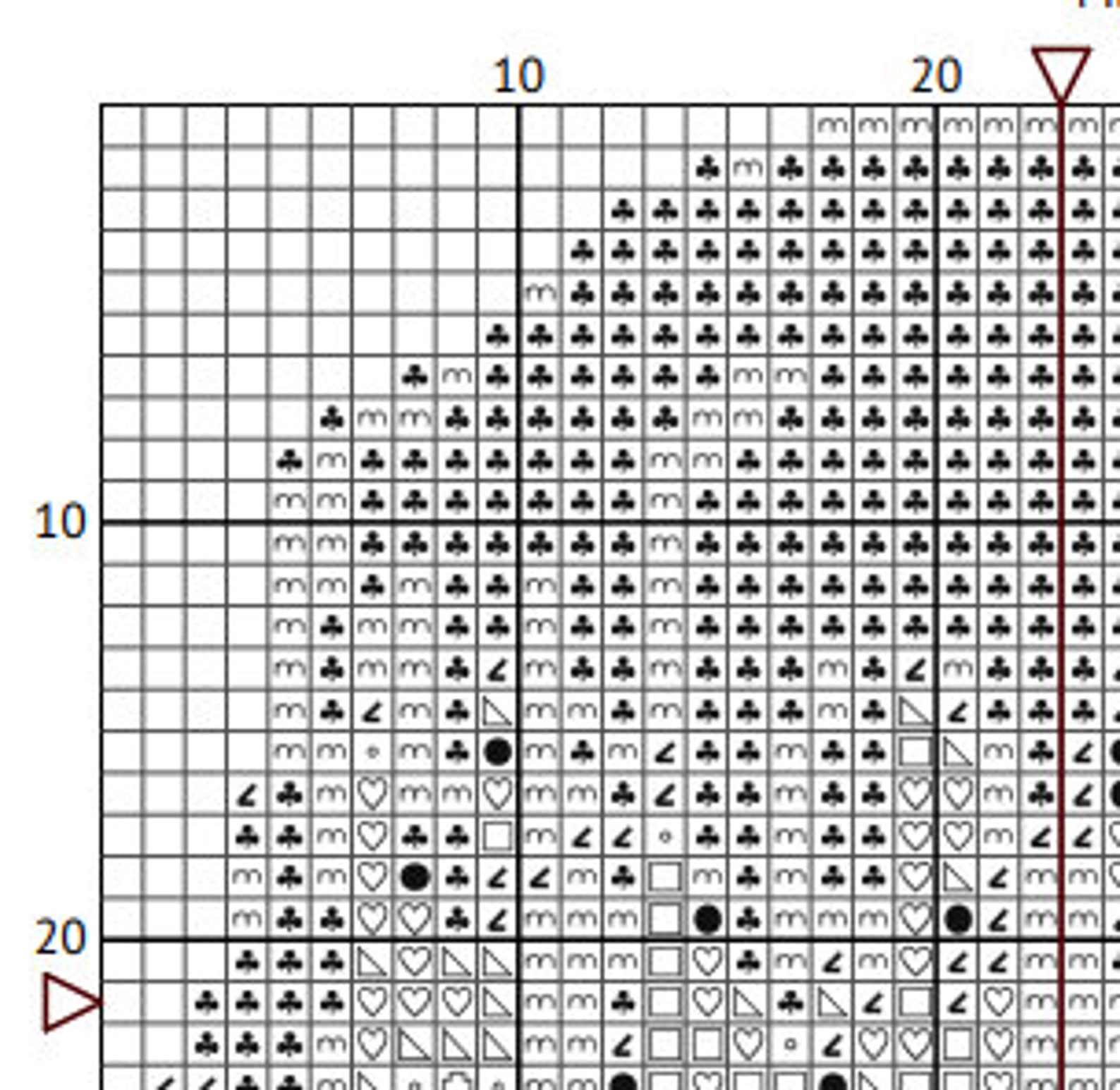 Mist Demon Fighter Cross Stitch Pattern - Etsy