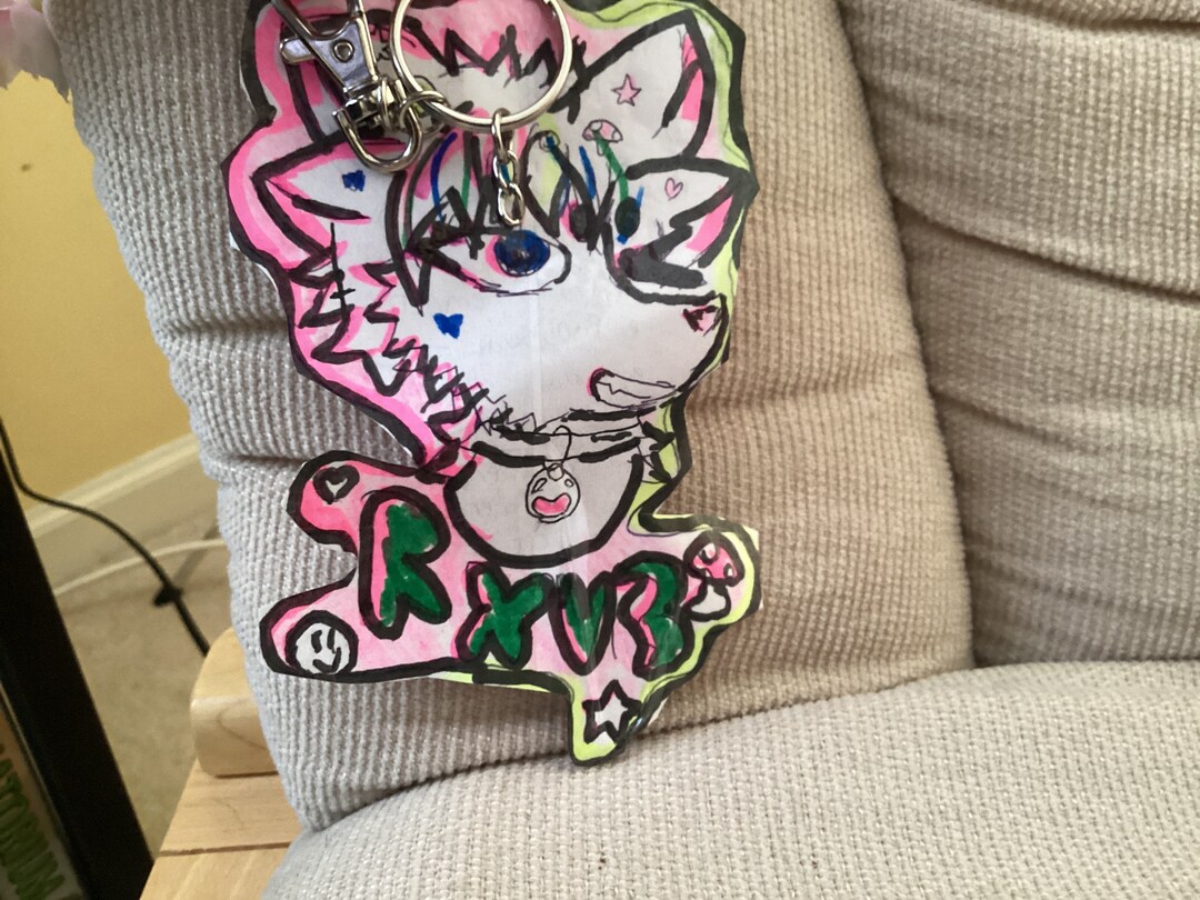 Custom Fursuit Badges message Me Name and Fursona - Etsy