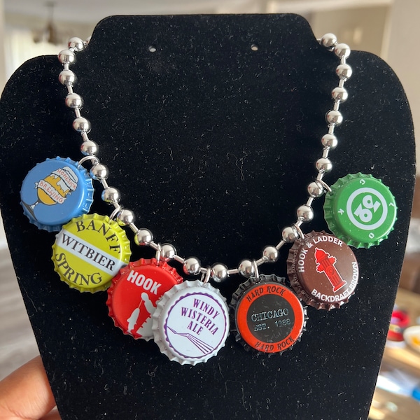 Bottle Cap Necklaces - Etsy