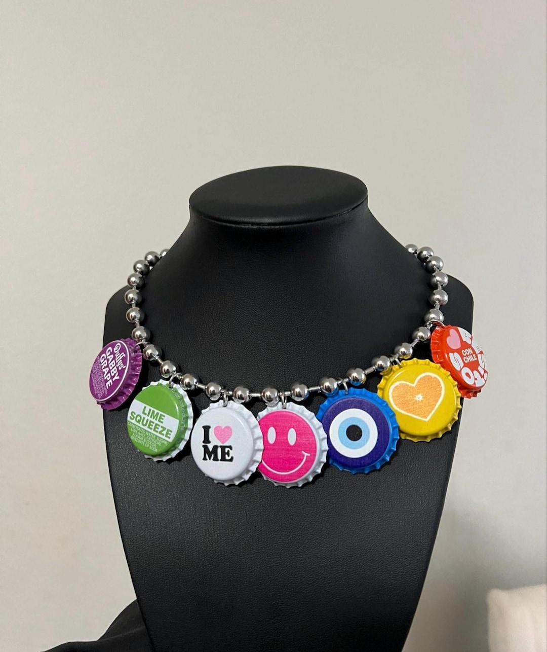 Bottle Cap Necklace - Etsy
