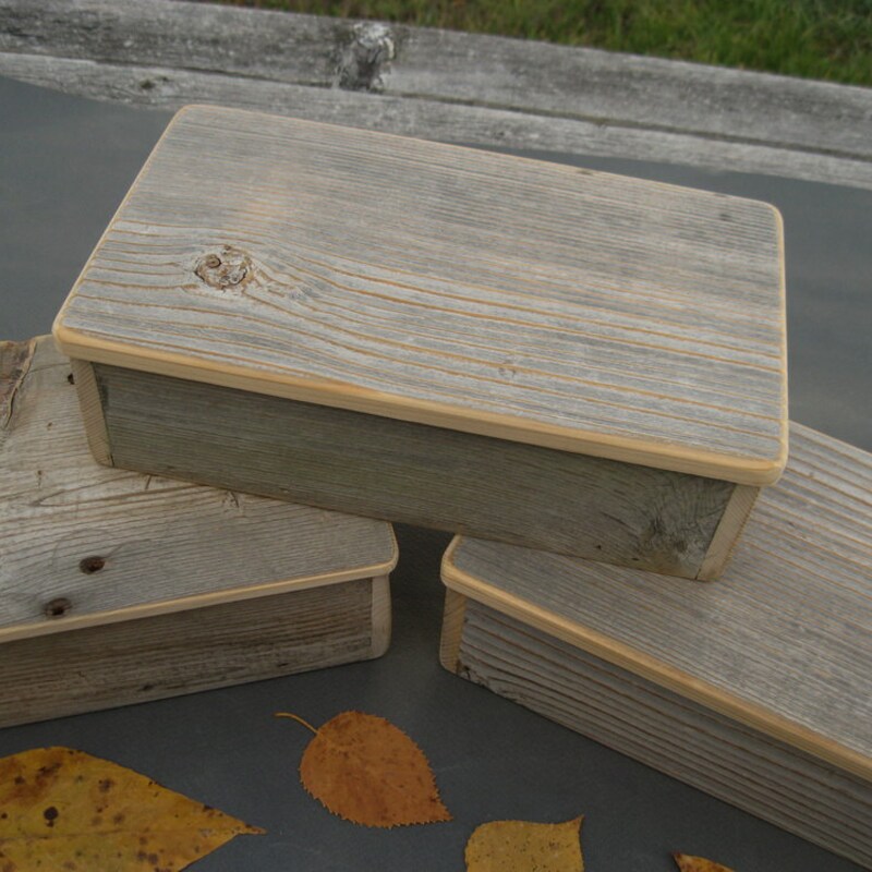Reclaimed Wood Box - Etsy