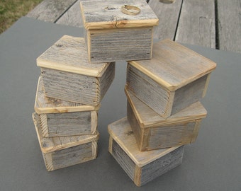 Reclaimed Wood Box | Etsy