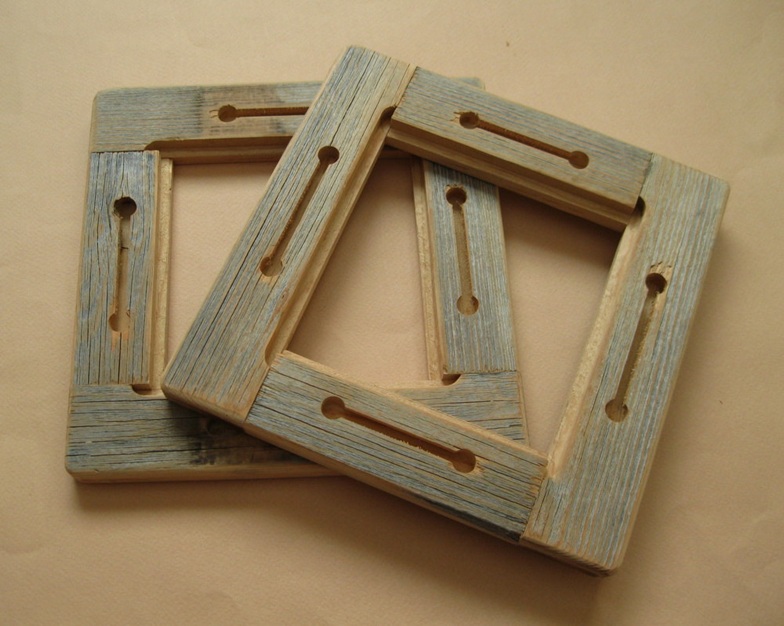 Barnwood FRAME 5x5 Handmade From Reclaimed Weathered Wood - Etsy