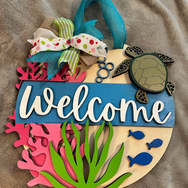 Front Door Sign - Etsy
