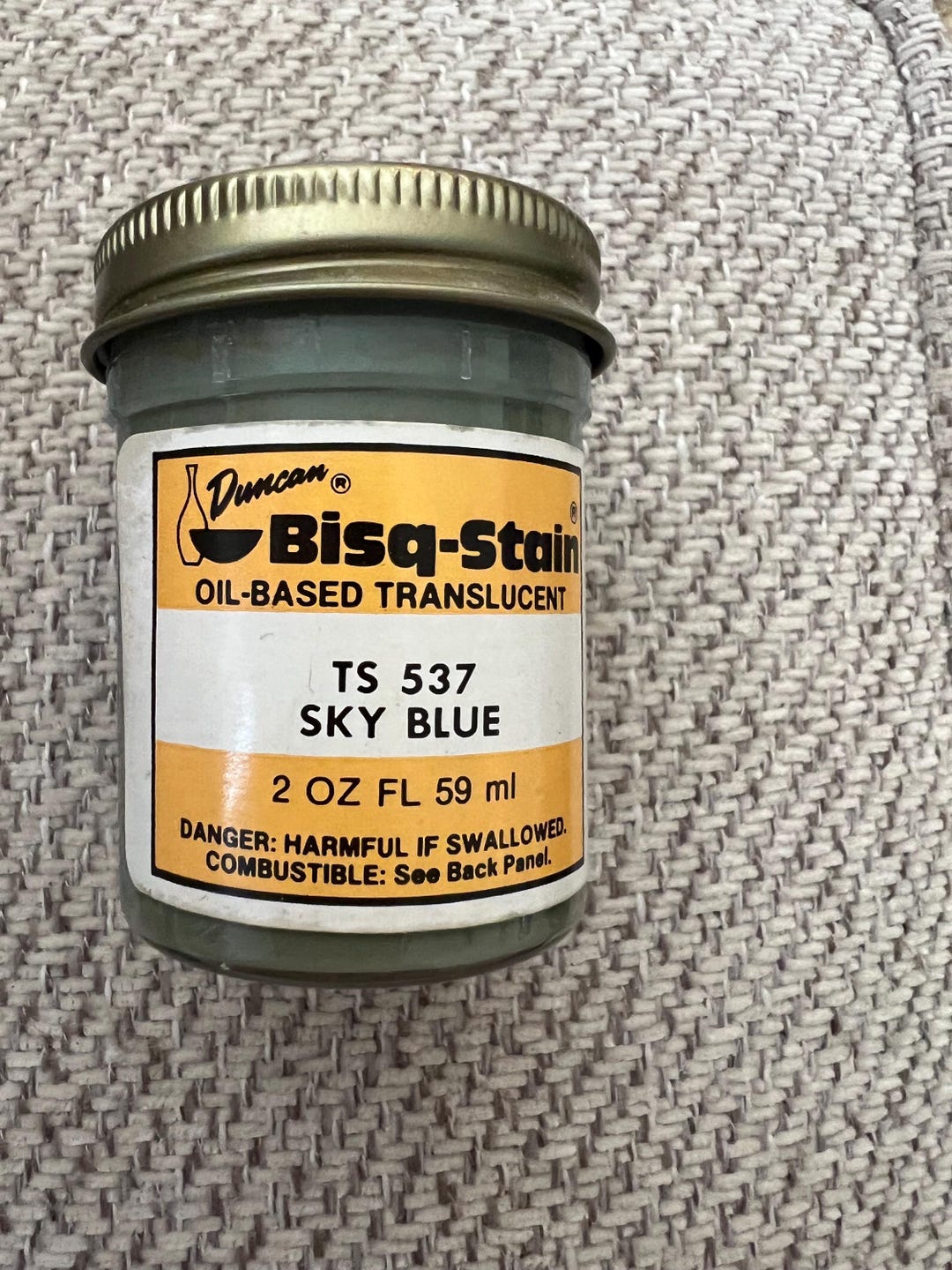 Duncan Ceramic Glaze Bisq-stain Oil Based Translucent for Antiqued ...