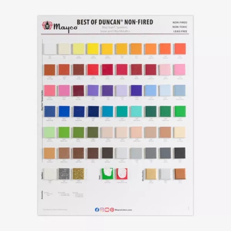 Ducan Ceramic Bisq-stain Opaque Acrylic Gold OS 436 - Etsy