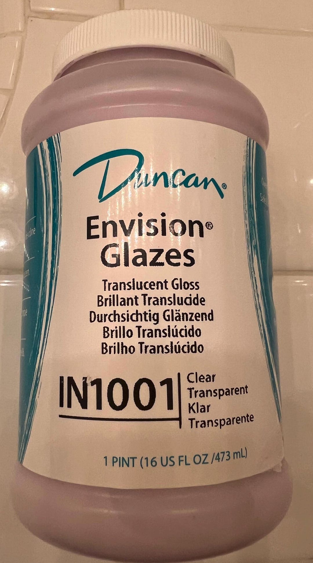 Duncan Ceramic Glaze Clear Transparent Gloss IN1001 - Etsy