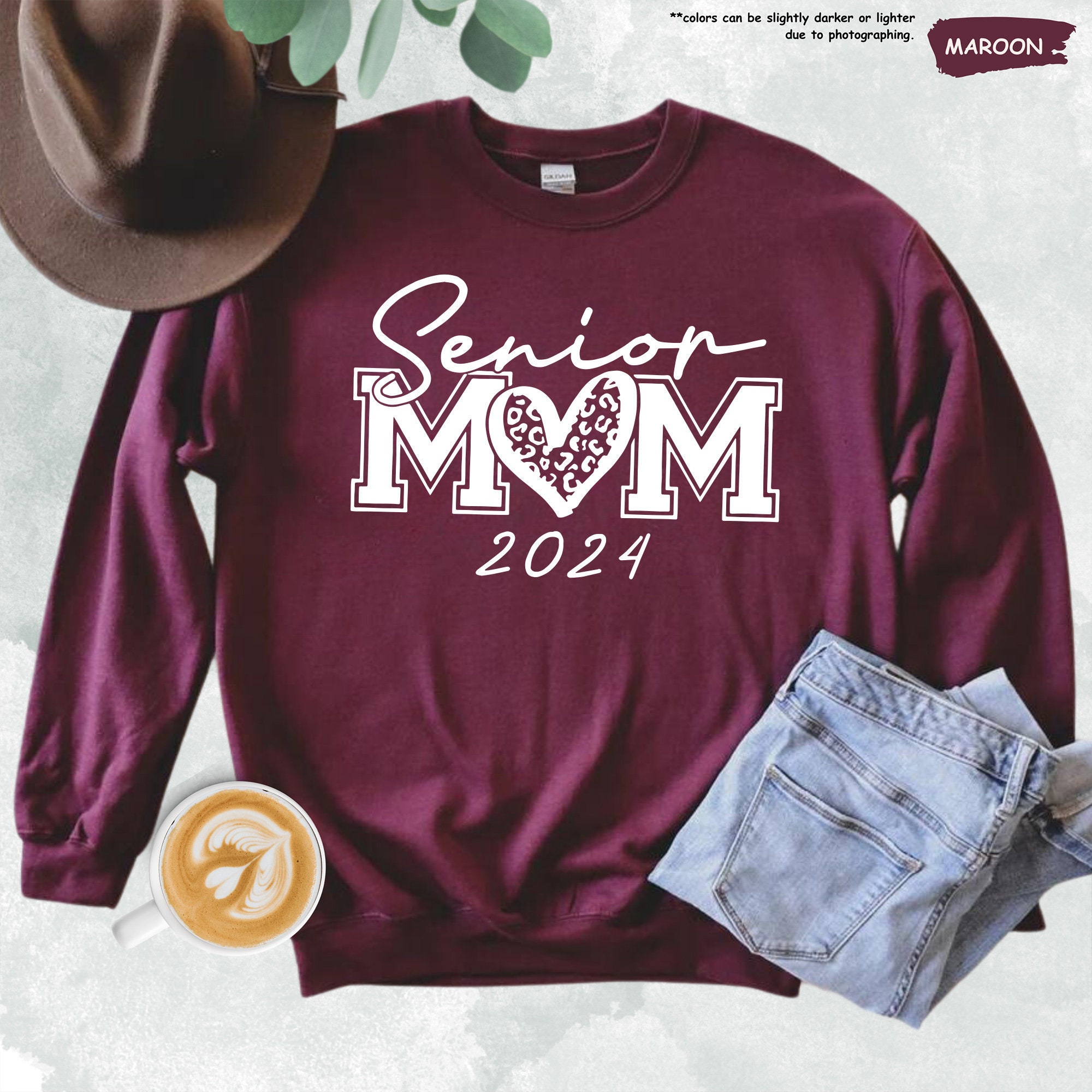 Senior Mom 2024 Shirt, Graduation Mom Shirt, Gift for Mom, Graduate ...