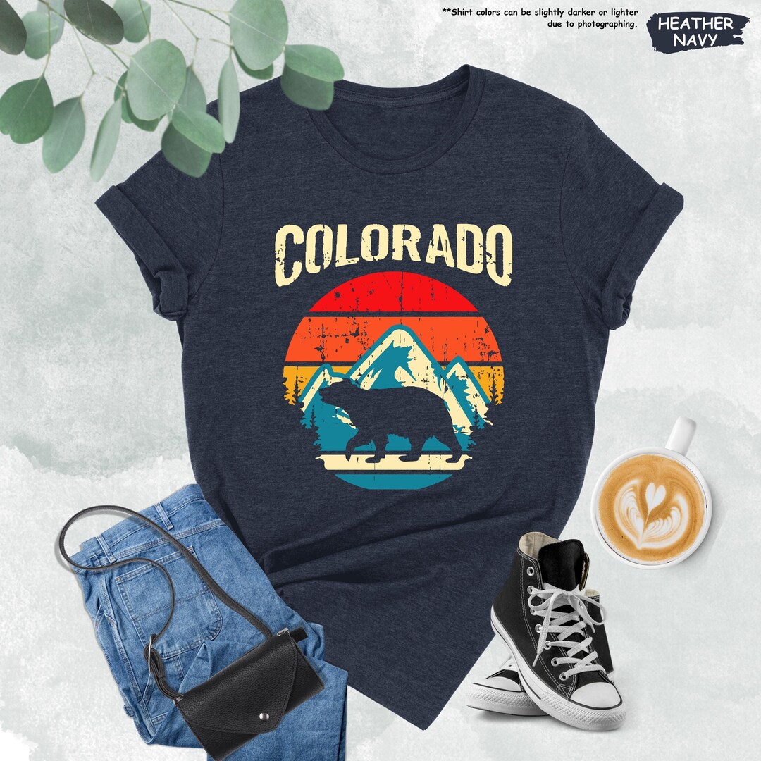 Colorado Shirt, Rocky Mountains Colorado Shirt, Colorado Mountain Shirt ...