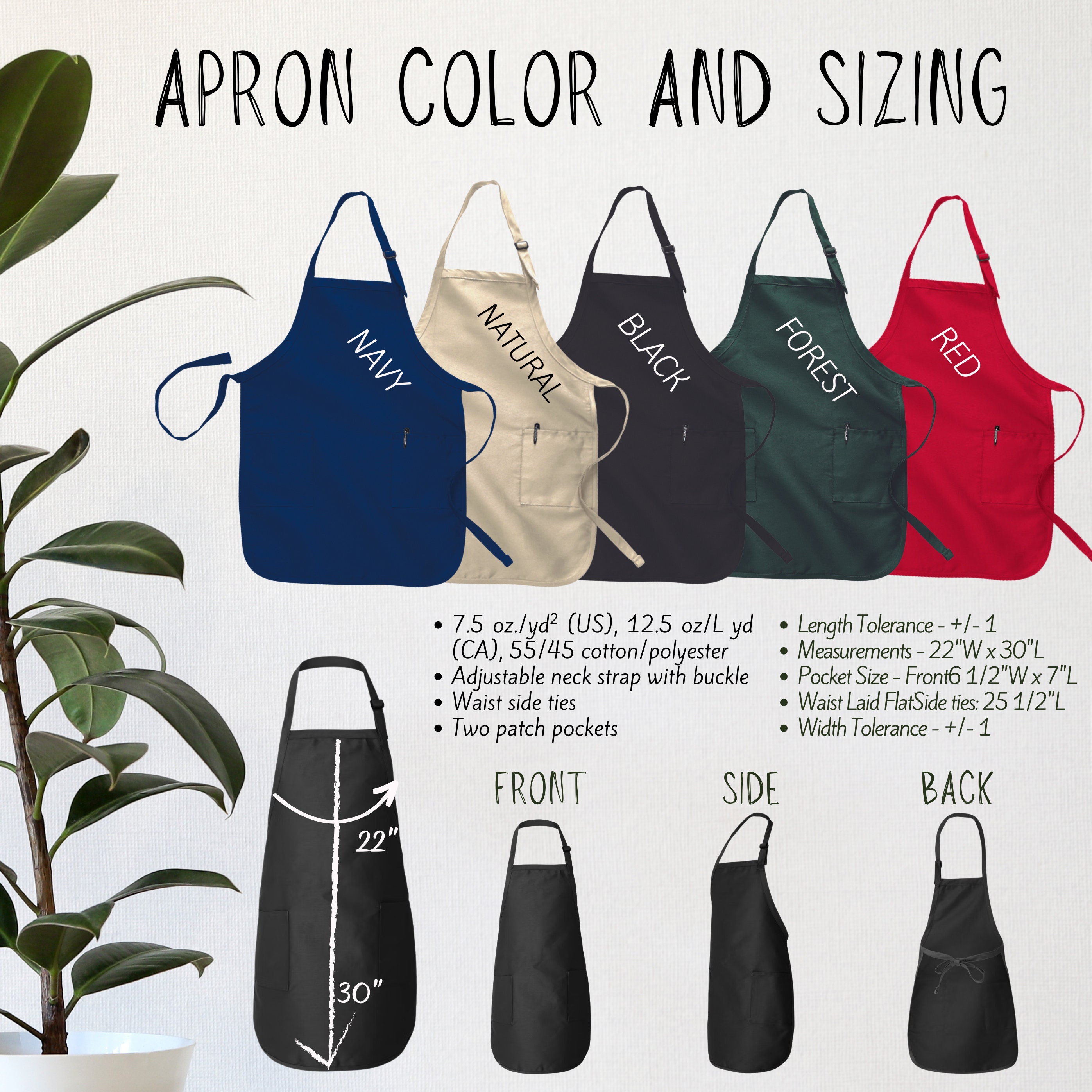 Today's Menu Take It or Leave It Apron, Funny Apron, Cooking Apron,mom ...