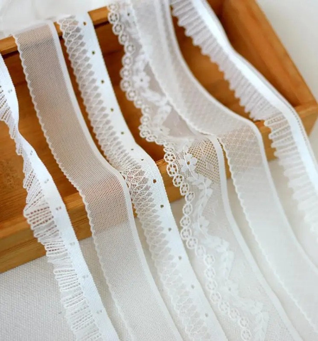 4metres Elastic Spandex/nylon Lace Trim for Underwear, Stretch Lace ...