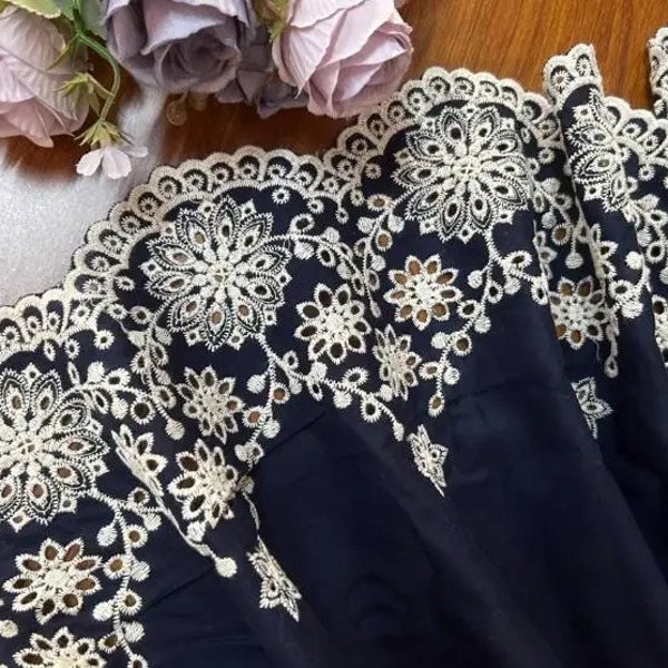 Navy Blue Trim - Etsy