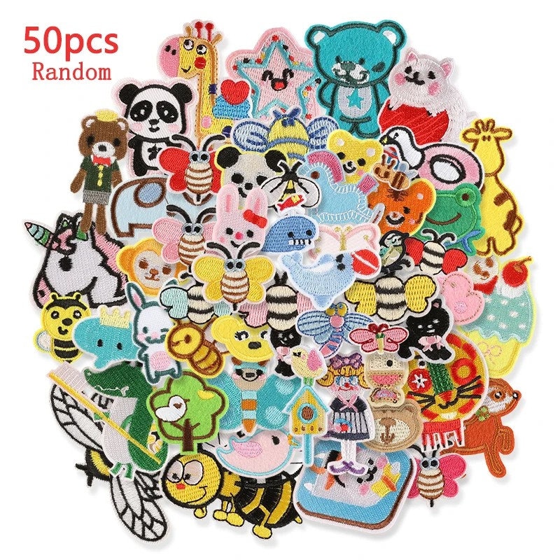 Kids Embroidery Patches - Etsy