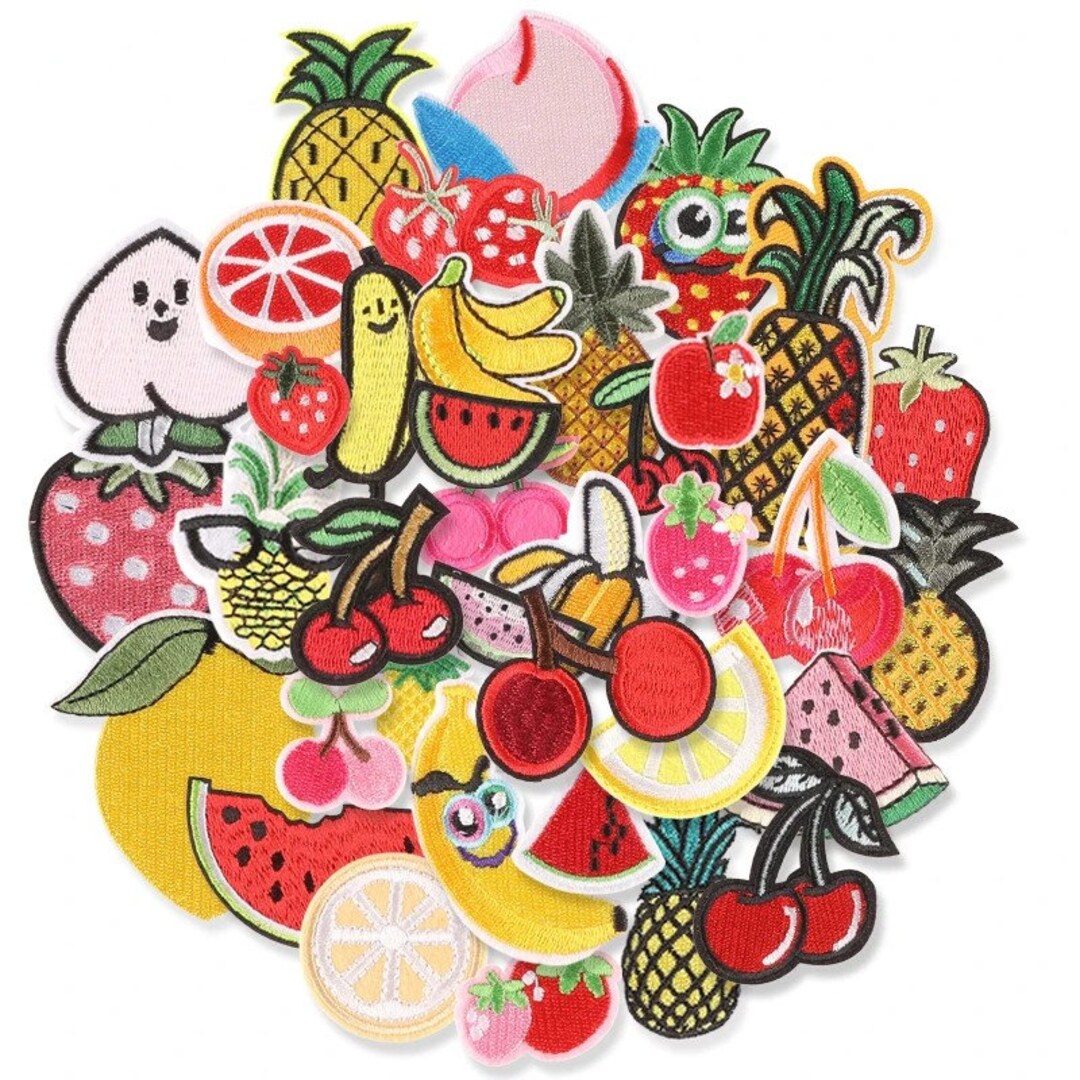 37pcs Iron-on Patch Bulk Bundle for Jackets, Backpacks, and Bags ...