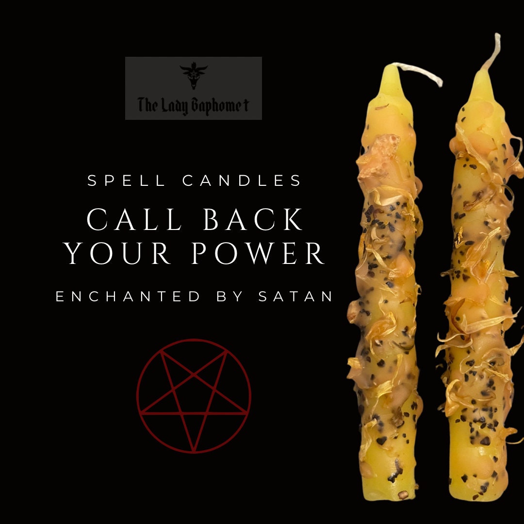 Call Back Your Power Spell Candles - Etsy