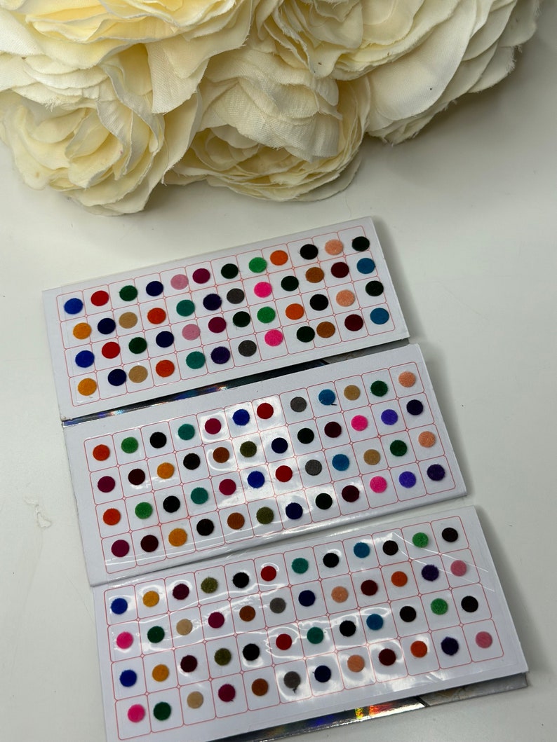 Indian Bindis | Multi Color | Indian Bindis | Tattoo Bindis | Indian ...