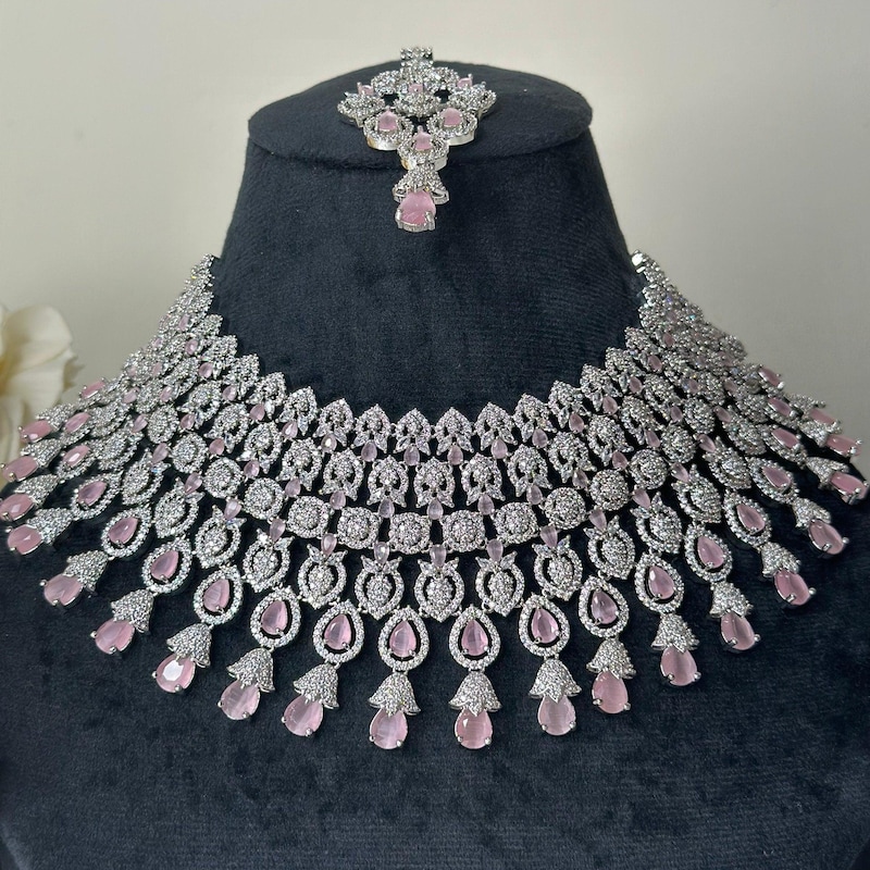 Indian Pink Diamond Jewelry - Etsy
