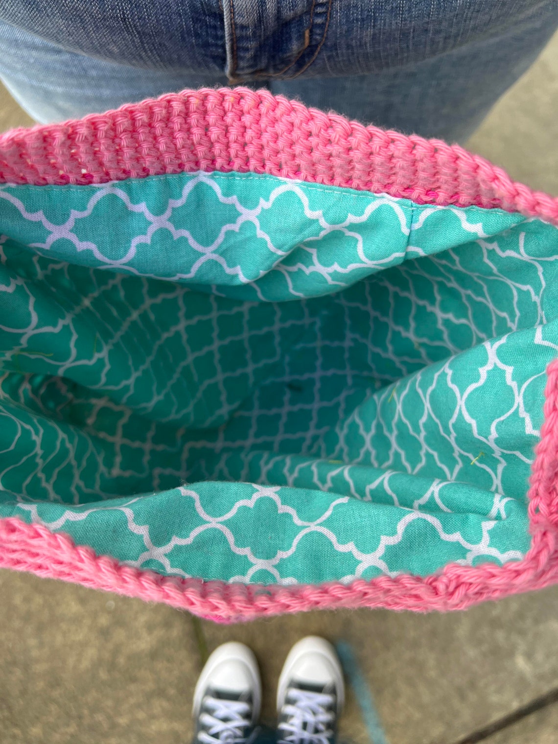 Bright Granny Square Handbag Made by Me - Etsy