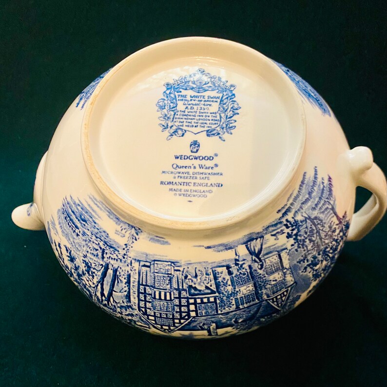 Wedgwood Queensware Romantic England Teapot - Etsy
