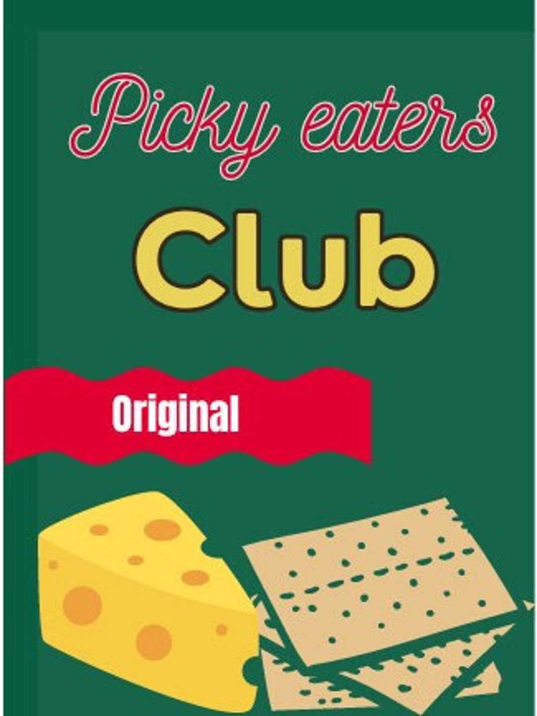 Picky Eaters Club sticker - Etsy