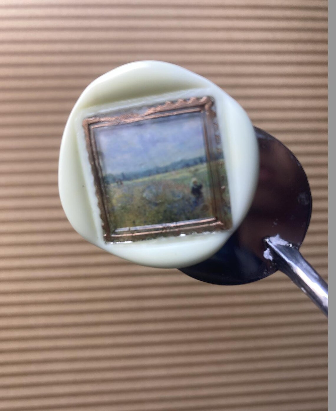 Framed Monet Wax Seal Sticker- Set of 6 - Etsy