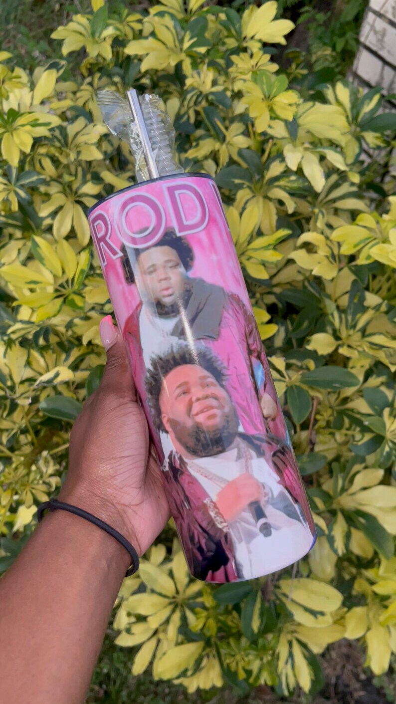 Pink Rod Wave Tumbler Wrap - Etsy