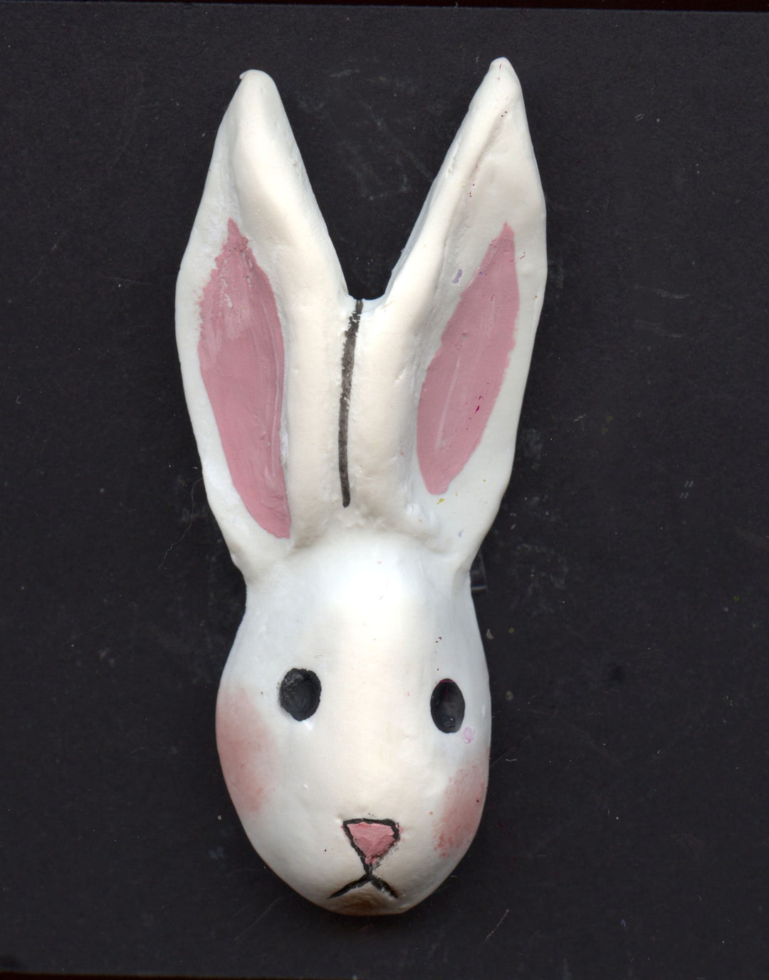 Polymer Clay Rabbit White and Detailed 2 1/2 Long X 1 - Etsy