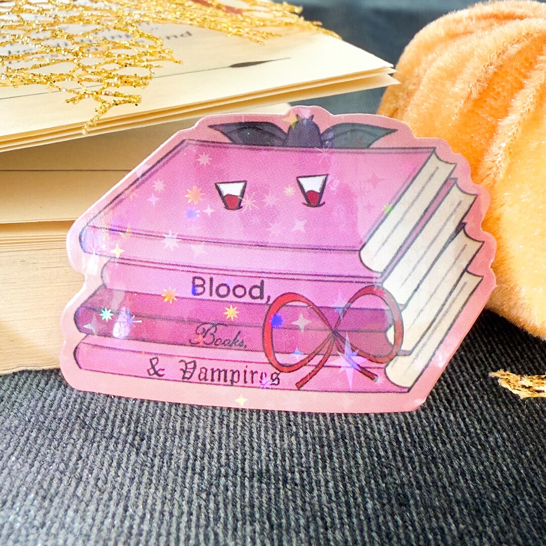 Vampire Books Dark Romance Vampire Romance B-grade Reader Sticker ...