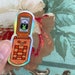 Mojo Jojo Flip Phone Powerpuff Girls Holographic Vinyl Sticker - Etsy