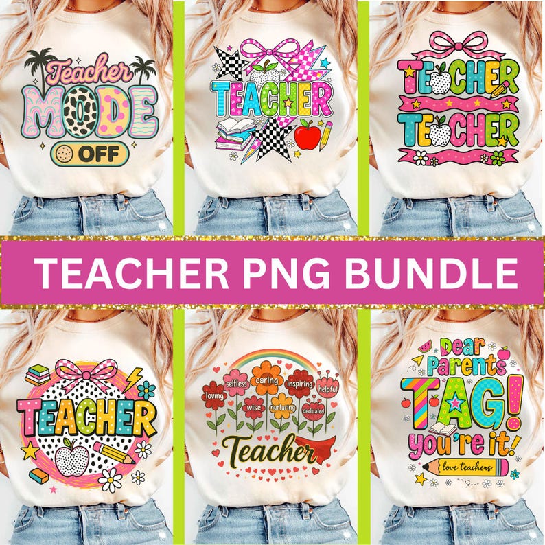 Retro Back to School Bundle, Kindergarten, First Day of School, School ...
