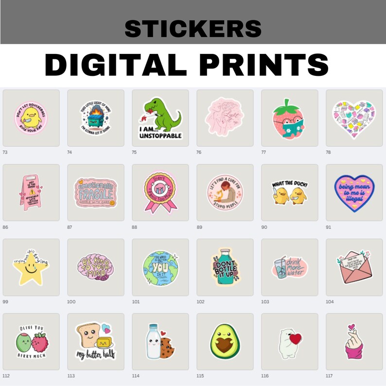 Funny Sarcastic Memes Printable Stickers PNG Bundle, Sarcastic Quotes ...