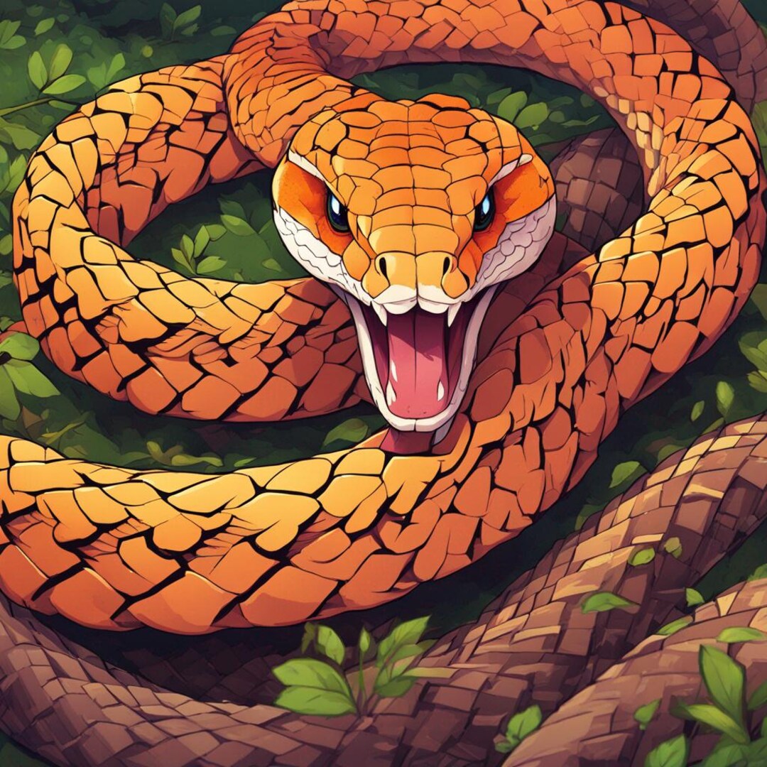 Snakes 17, a Large Format Diamond Painting Kit Available by Special ...