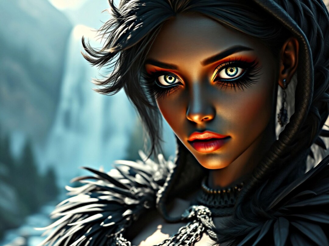 Indira, a Large Format Diamond Painting Kit Available by Special Order ...