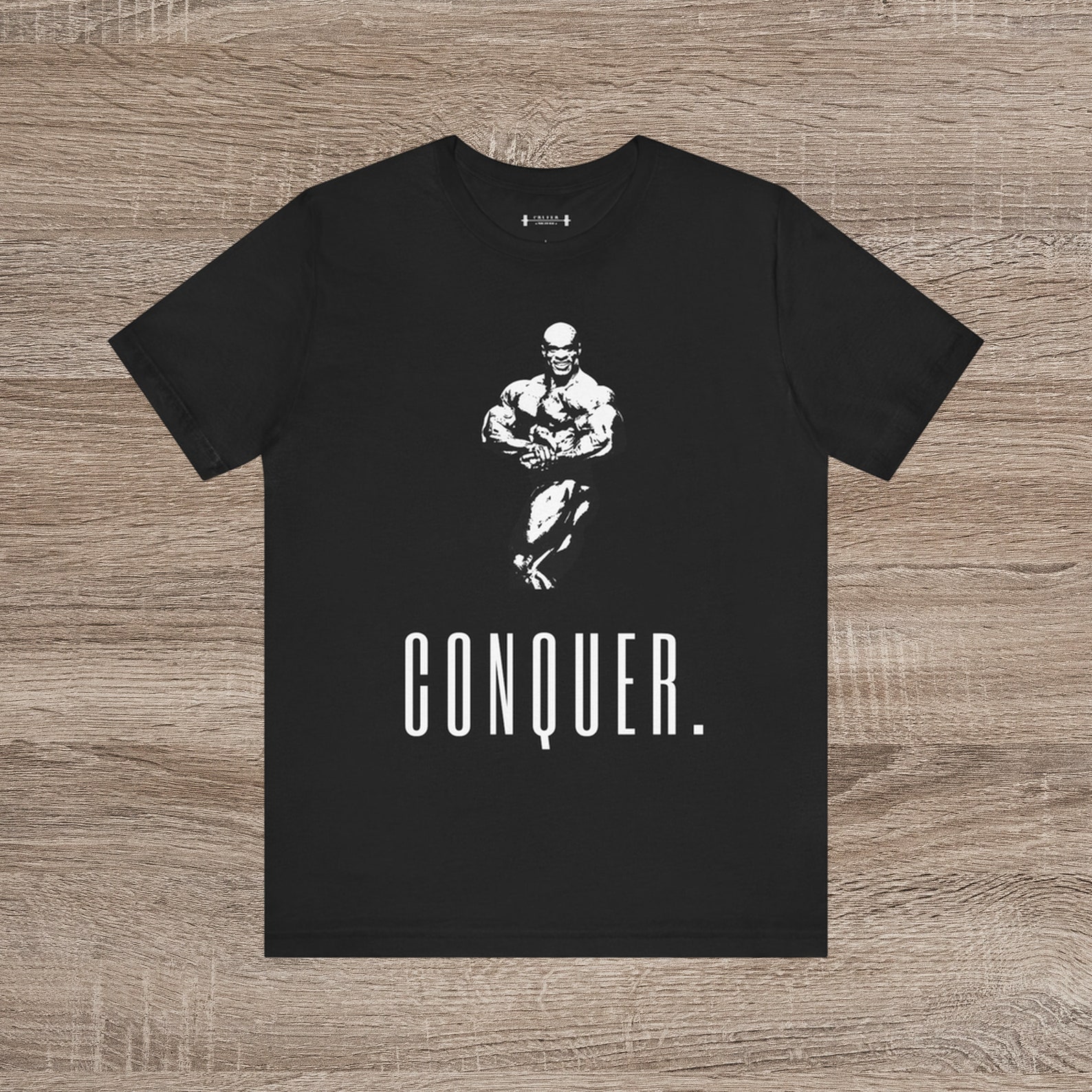 Ronnie Coleman Conquer Classic Bodybuilding T-shirt Oversized Unisex ...