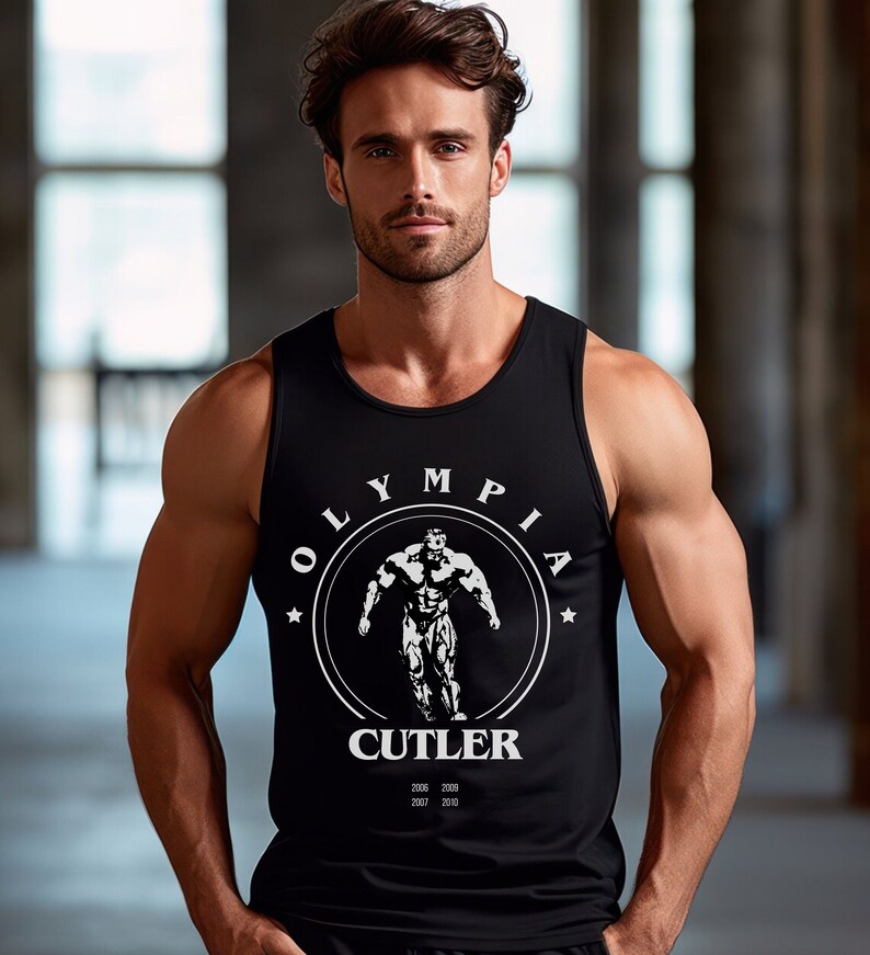 Jay Cutler Mr. Olympia Bodybuilding T-shirt Tank Top Gym Art Gift 100% ...