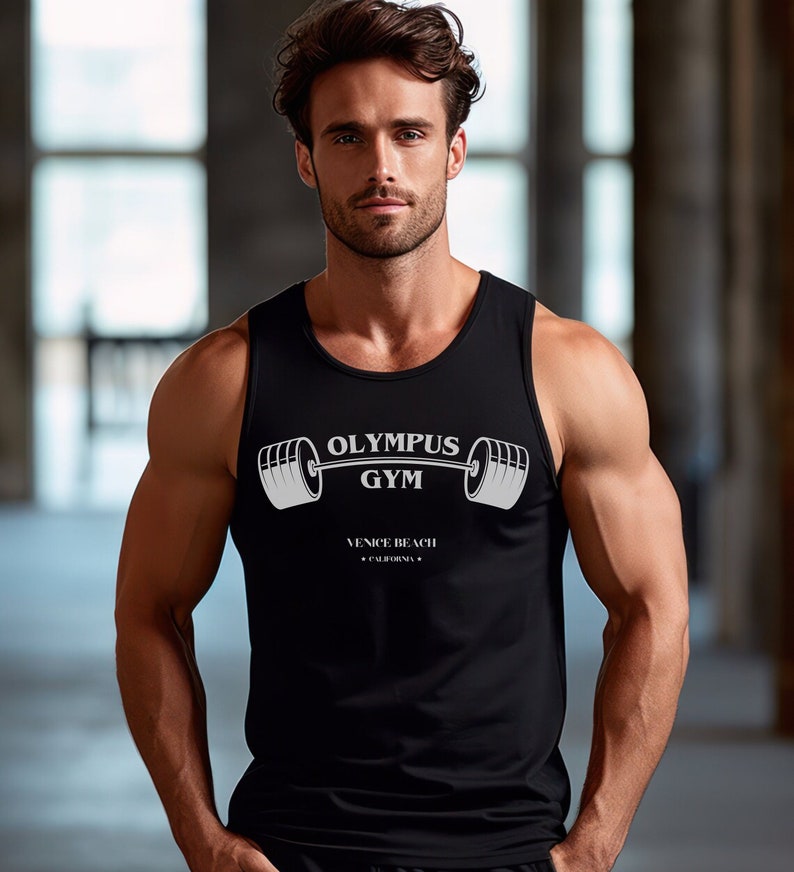 Olympus Gym Golden Era Classic Bodybuilding T-shirt Tank Top Gift 100% ...