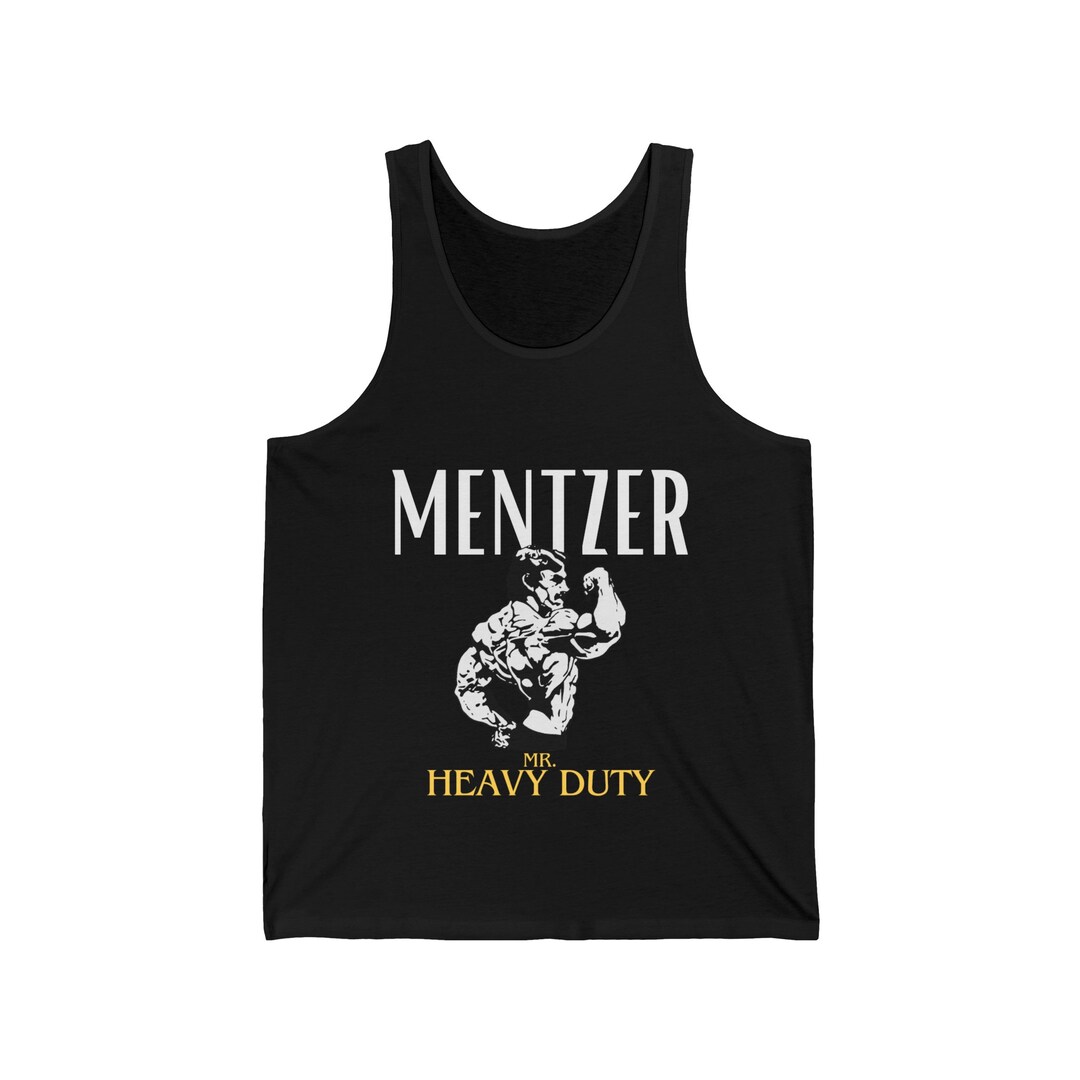 Mike Mentzer Heavy Duty Classic Bodybuilding T-shirt Tank Top Gym Art ...