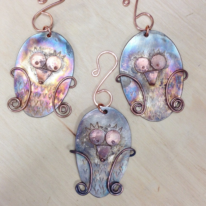 Spoon Owl Ornament - Etsy