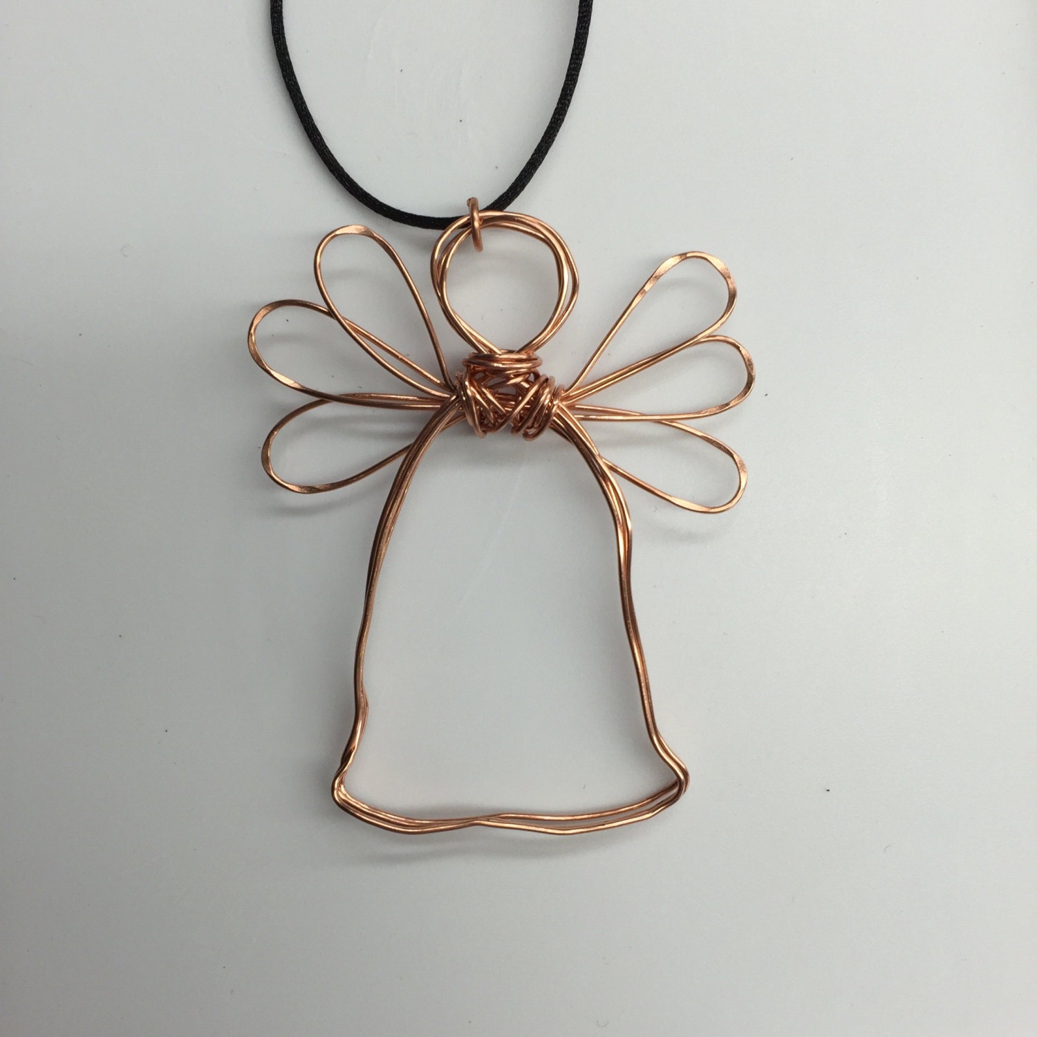 Angel Ornament Copper - Etsy