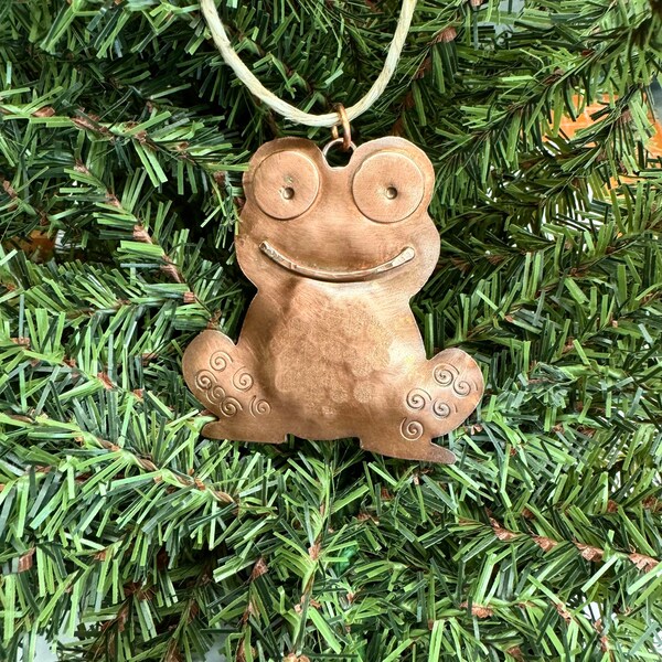 Copper Frog - Etsy
