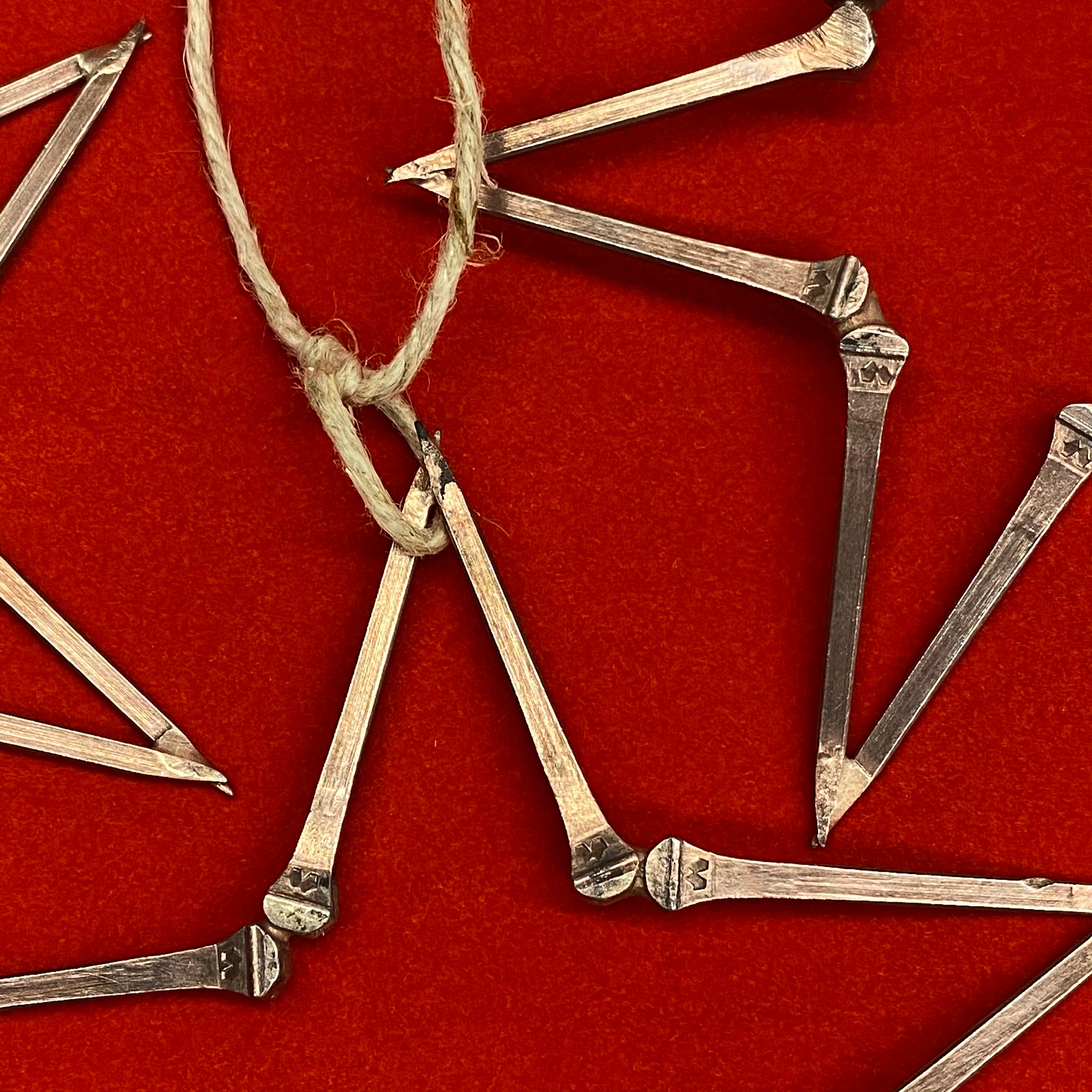 Horseshoe Nail Five-point Star Ornament or Wall Decoration - Etsy Israel