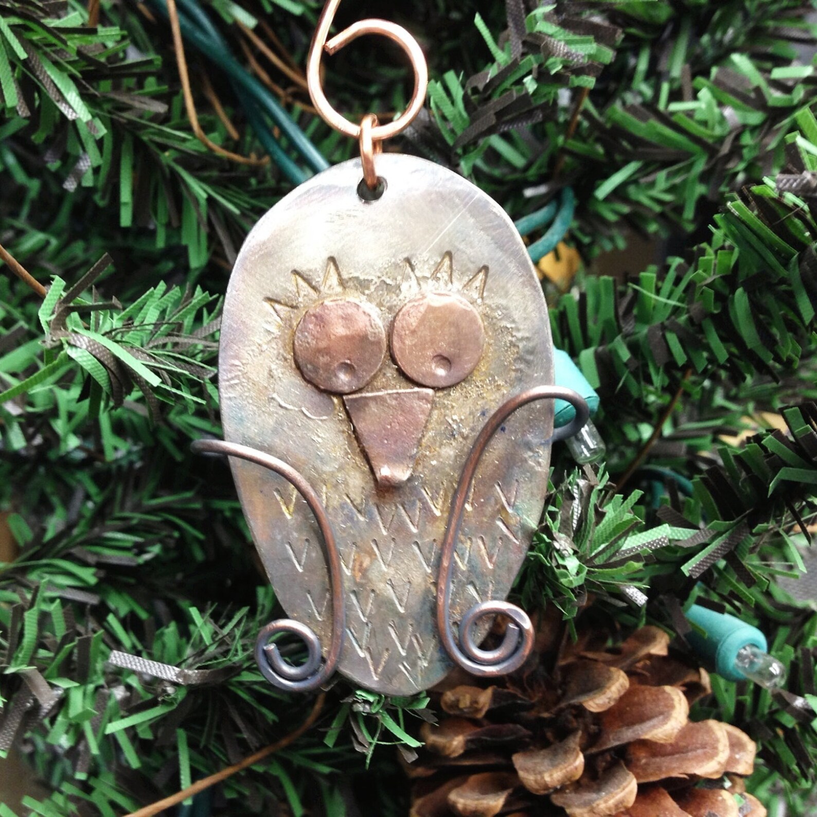 Spoon Owl Ornament - Etsy