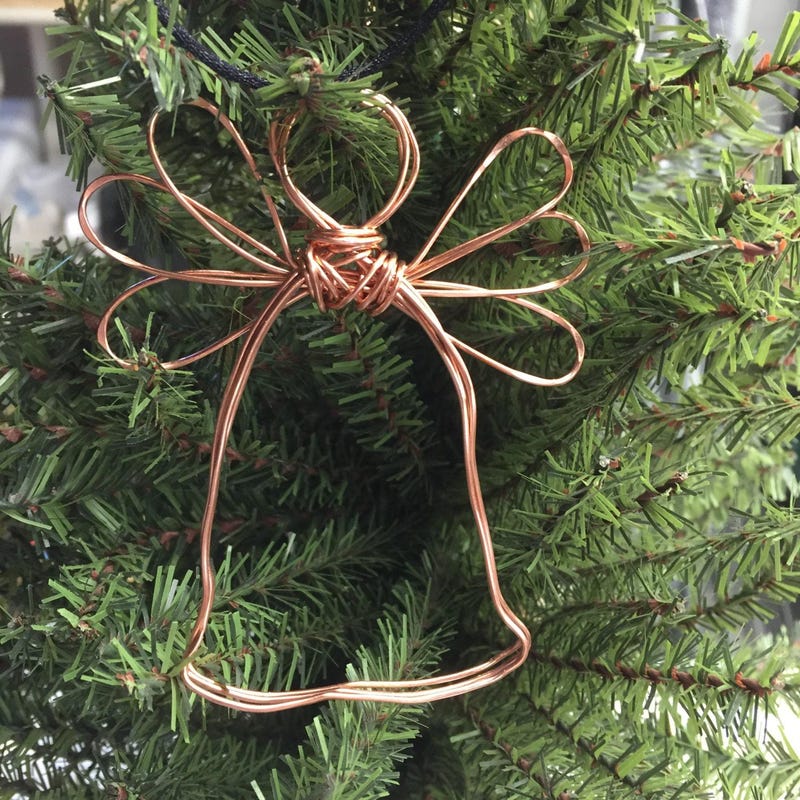 Wire Angel Ornaments - Etsy
