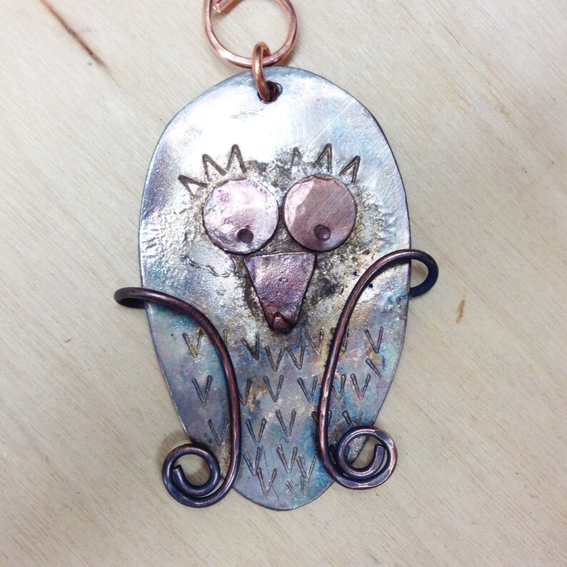 Spoon Owl Ornament - Etsy