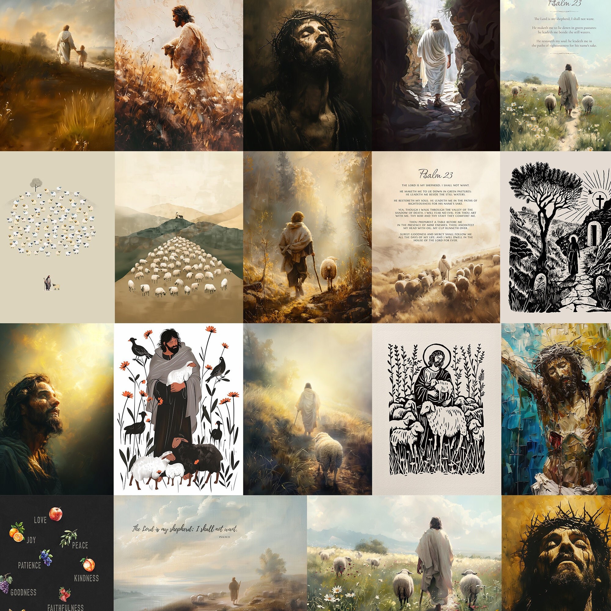 Christian Art Entire Collection Bundle, Lifetime Access Digital ...