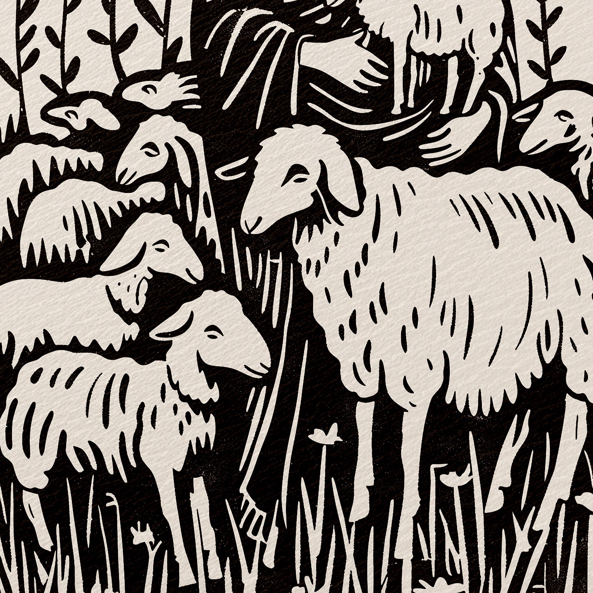Parable of the Lost Sheep Christian Wall Art, Good Shepherd Poster ...