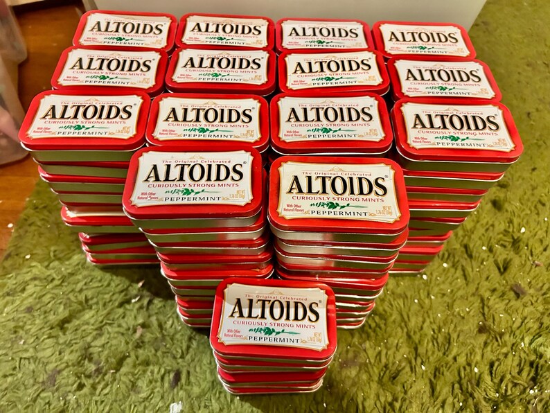 Altoids Tins for Crafts, Collages, Tin Working, Electronics, Anything ...