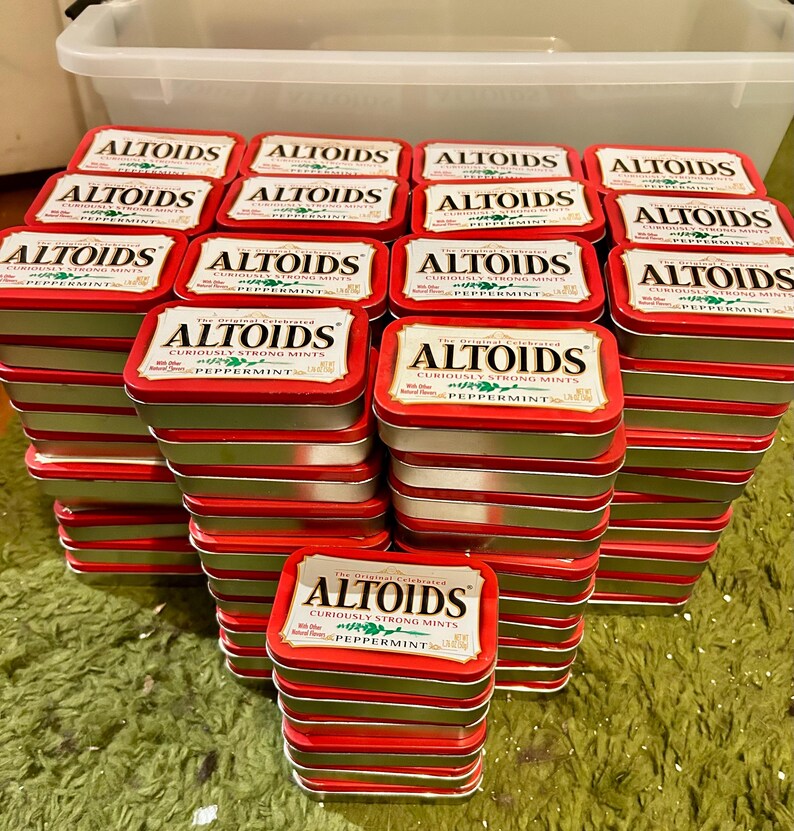 Altoids Tins for Crafts, Collages, Tin Working, Electronics, Anything ...