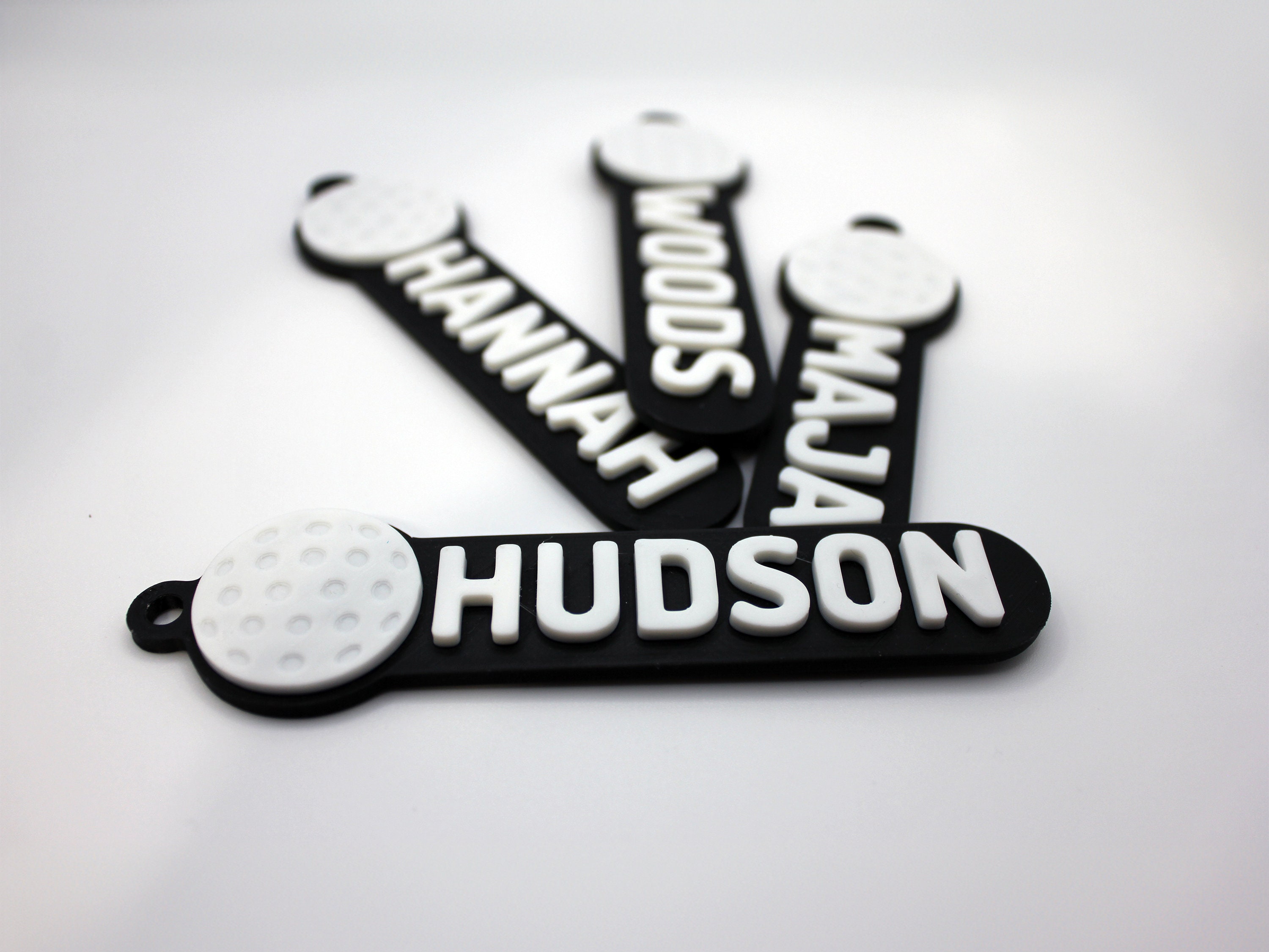 Custom Golf Bag Tag Personalized Golf Keychain, Unique Golfer Gift for ...